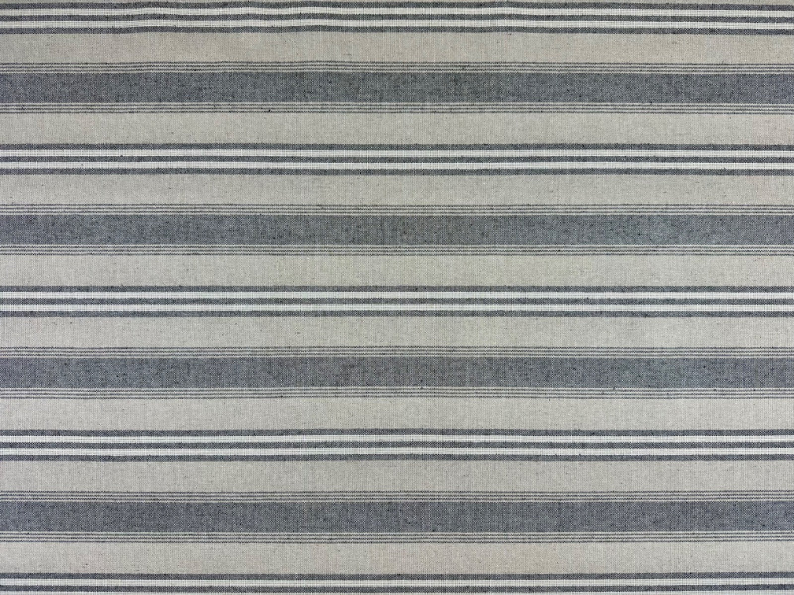 S261 Bolivian Stripe Linen Oilcloth | Textile Express | Oilcloth Fabric